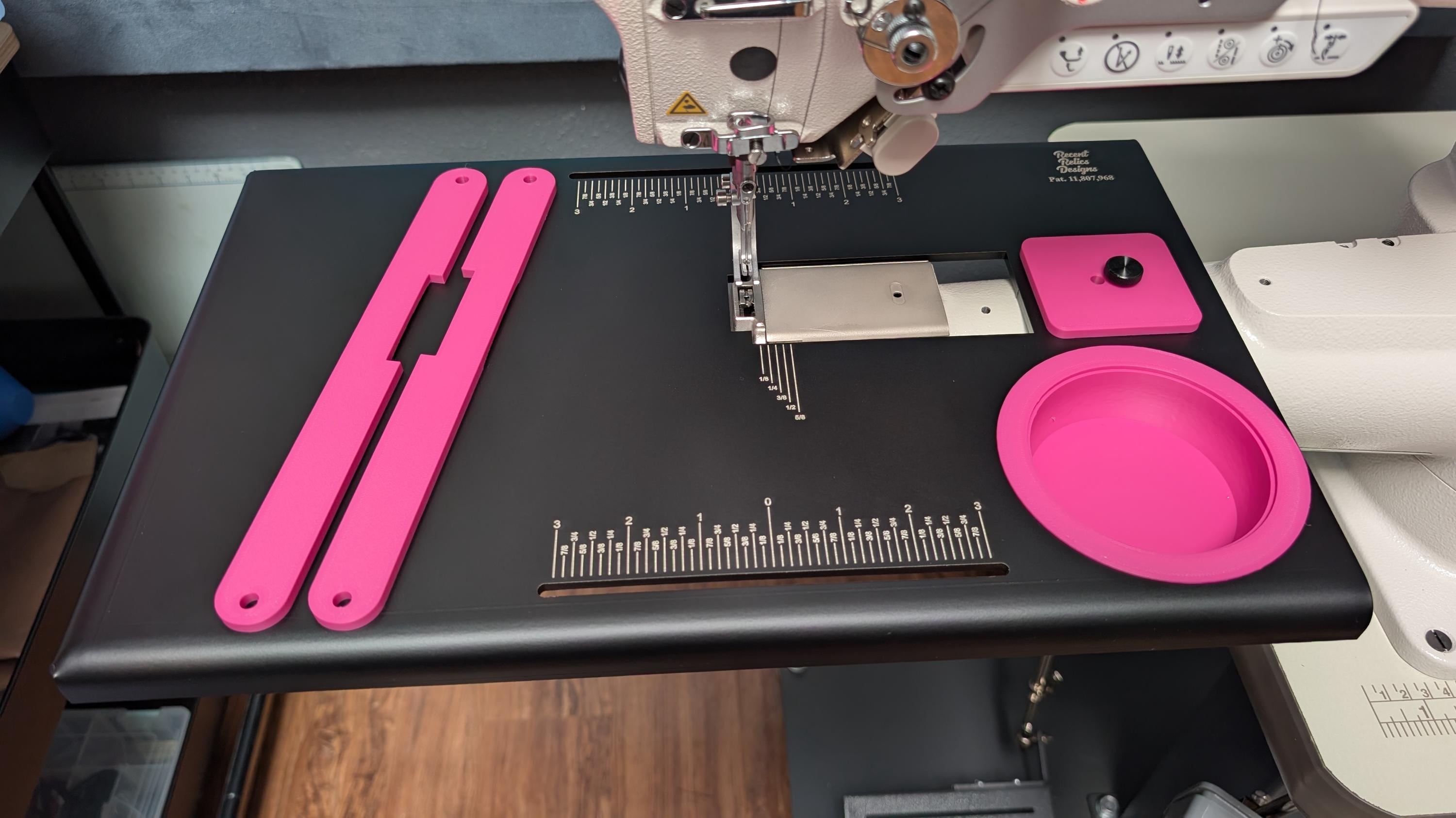 341/1341 Style Cylinder Arm Machine Full Size Tables - Powder Coated ...