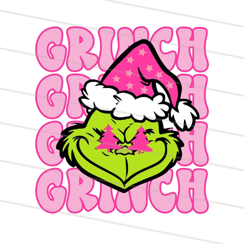 Preppy Grinch Wallpaper - Etsy