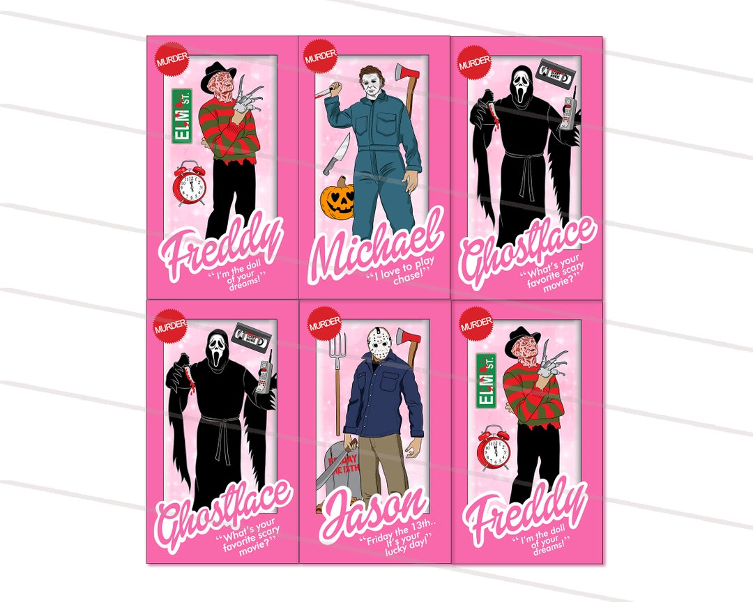 Horror Dolls PNG Set - Horror Characters PNG - Horror Characters Bundle ...
