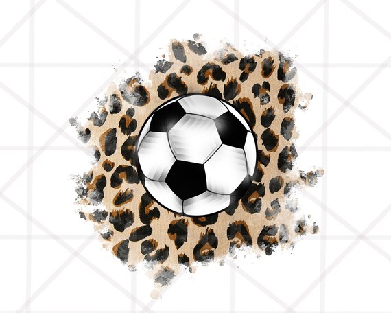 Leopard Soccer Patch PNG Soccer Splash PNG Football Patch - Etsy