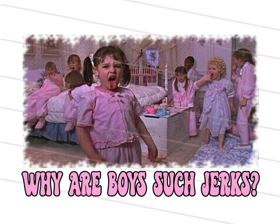 Why Are Boys Such Jerks PNG, Little Rascals, 90's Movie, Retro ...