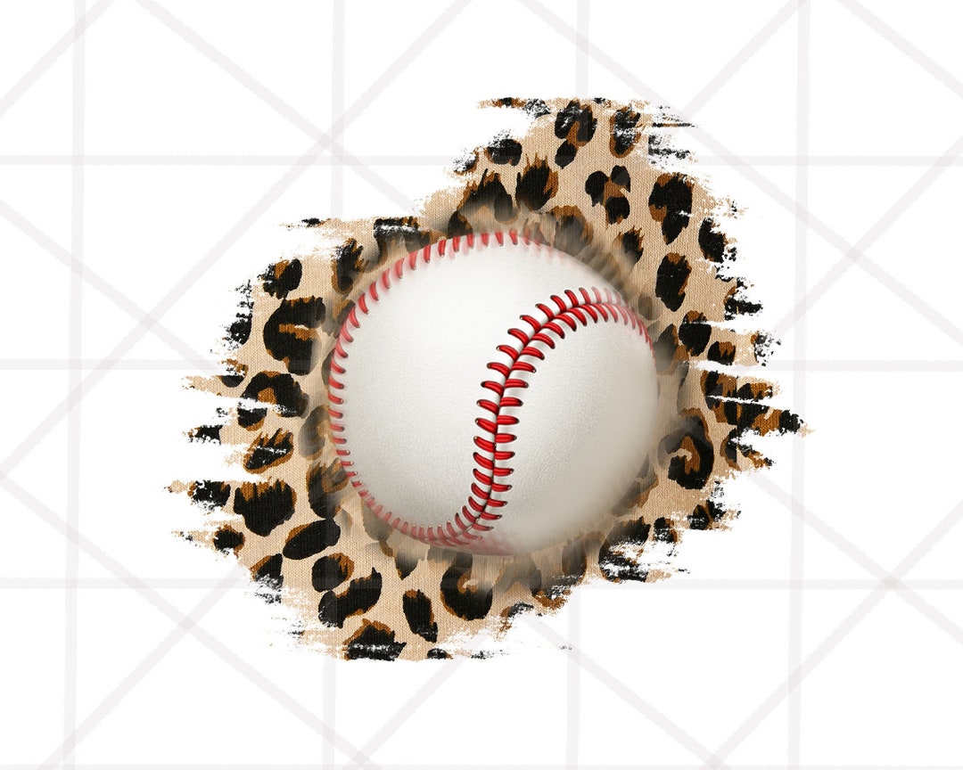Leopard Baseball Patches PNG, Baseball Splash PNG, Baseball Leopard ...