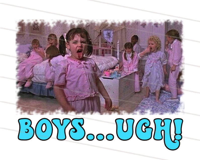 2 Design Boys Ugh PNG, Little Rascals, 90's Movie, Retro Valentines ...