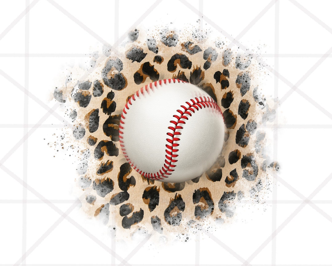 Leopard Baseball Patch PNG, Baseball Splash PNG, Baseball Leopard ...