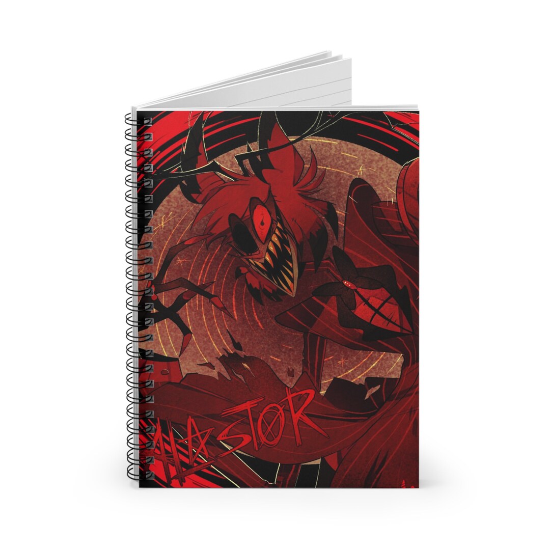 Alastor Spiral Notebook Ruled Line - Etsy
