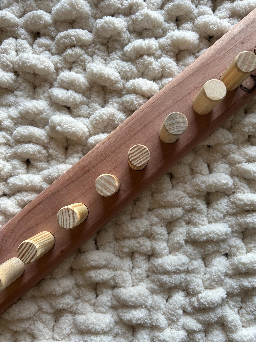 Redwood Knitting Loom 38": Foldable Chunky Knit Blanket Tool - Etsy