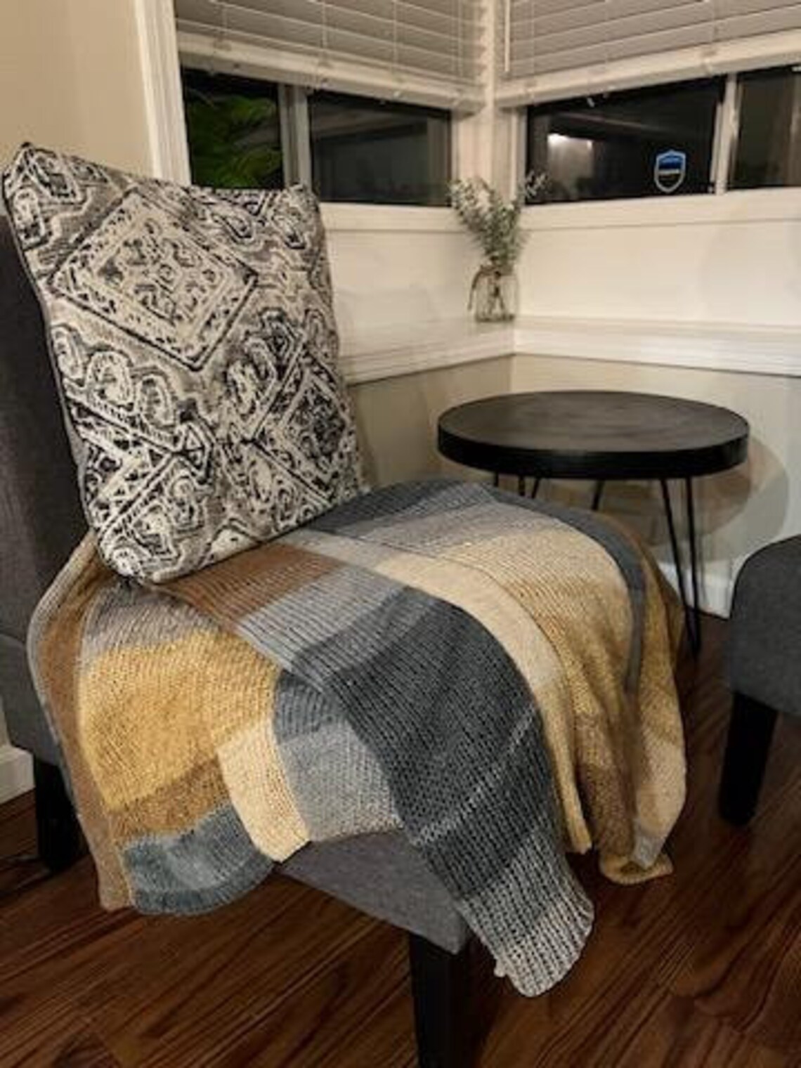 Log Cabin Blanket PDF Pattern Circular Knitting Machine - Etsy