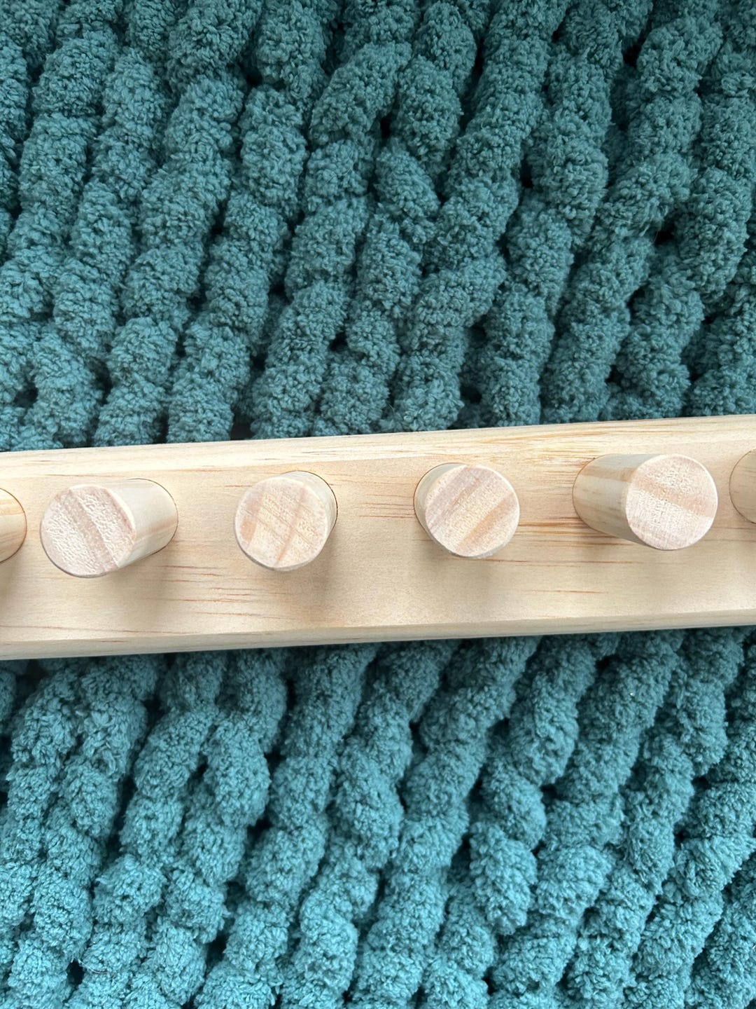 Chunky Blanket Loom for Jumbo Yarn 48” - Custom Knitting Loom ...