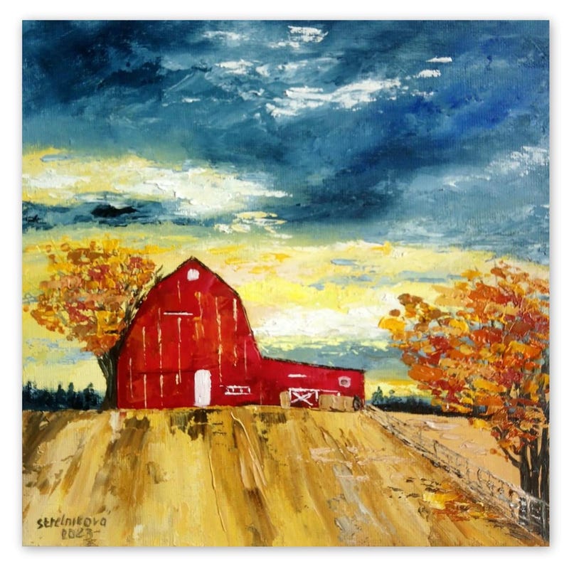 Red Barn Art - Etsy