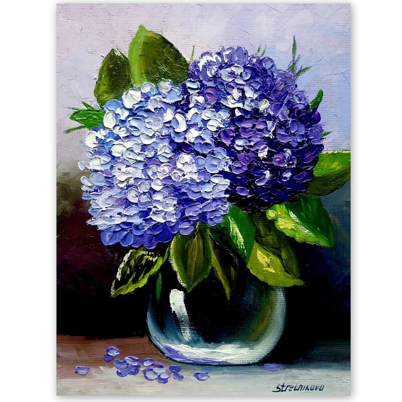 Hydrangea Artwork - Etsy