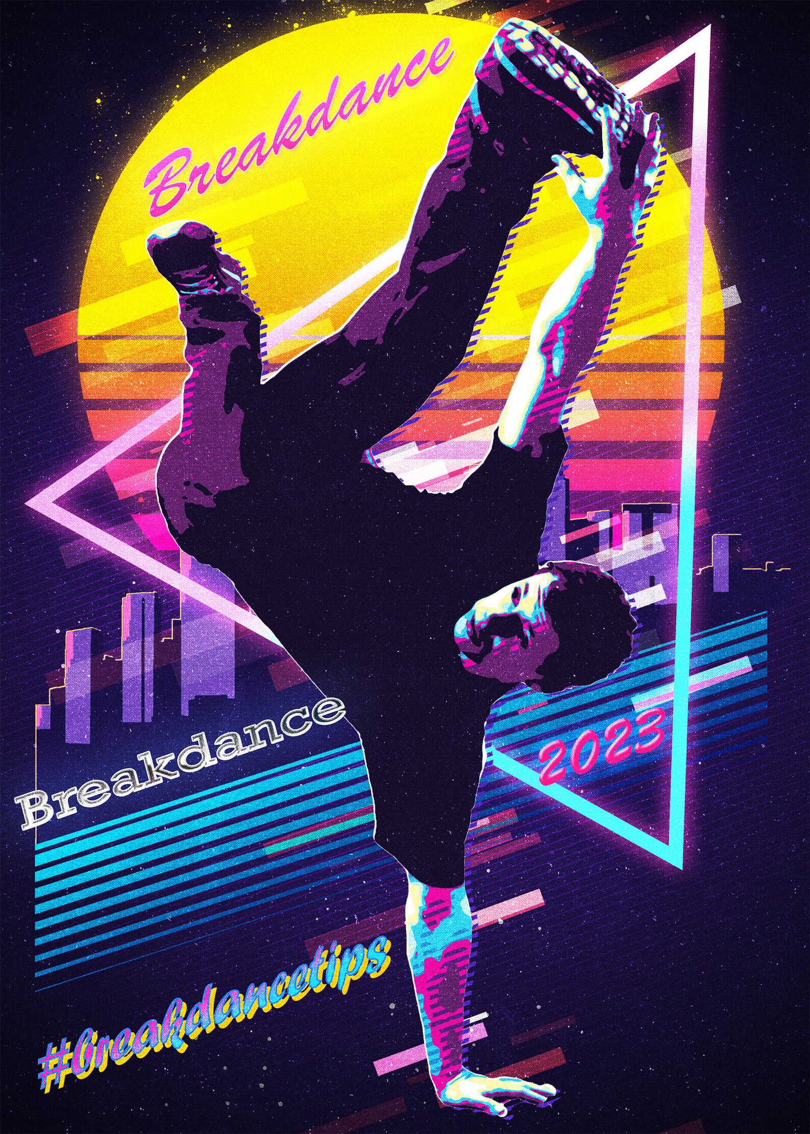 Custom, Personalized 80's Retro Style Portrait and Poster Retro & 80's ...