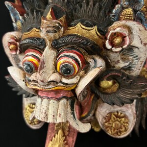 Rangda Bali Mask Calonarang Balinese Mythology Demon Queen Balinese ...