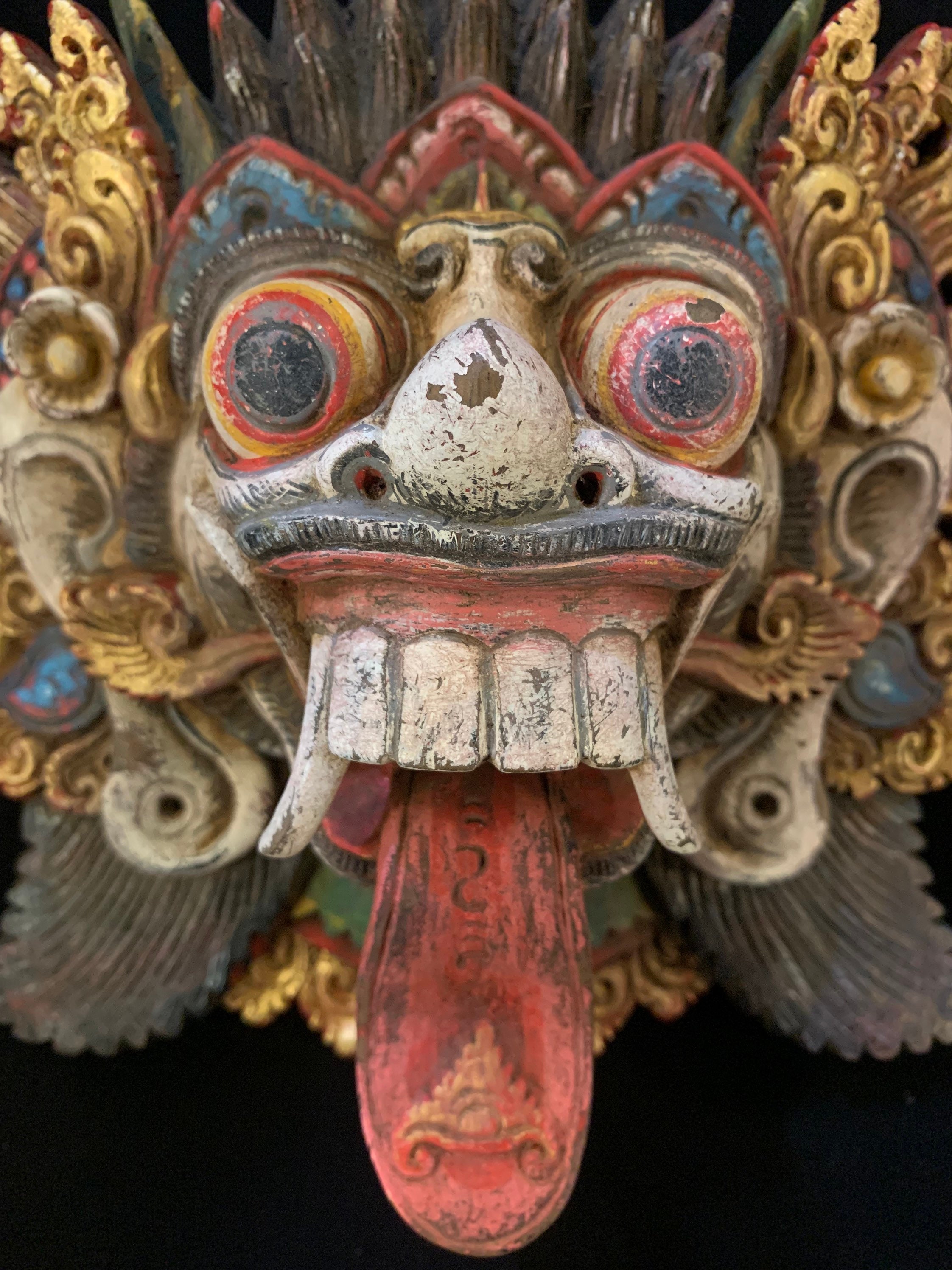 Rangda Bali Mask Balinese Mythology Demon Queen Balinese Mask - Etsy