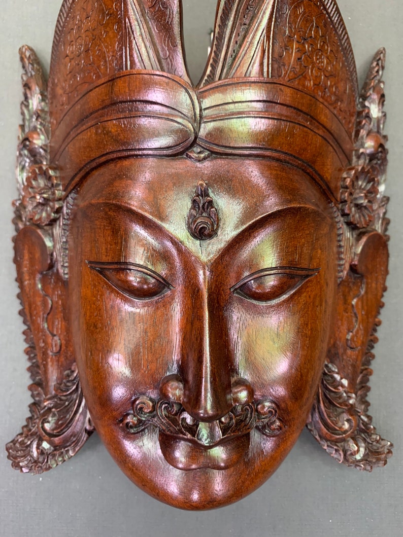 Rama Mask, Ramayana Story, Limited Edition, Balinese Mask, Wooden ...