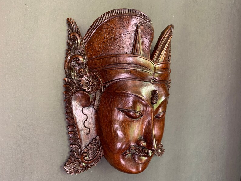 Rama Mask, Ramayana Story, Limited Edition, Balinese Mask, Wooden ...