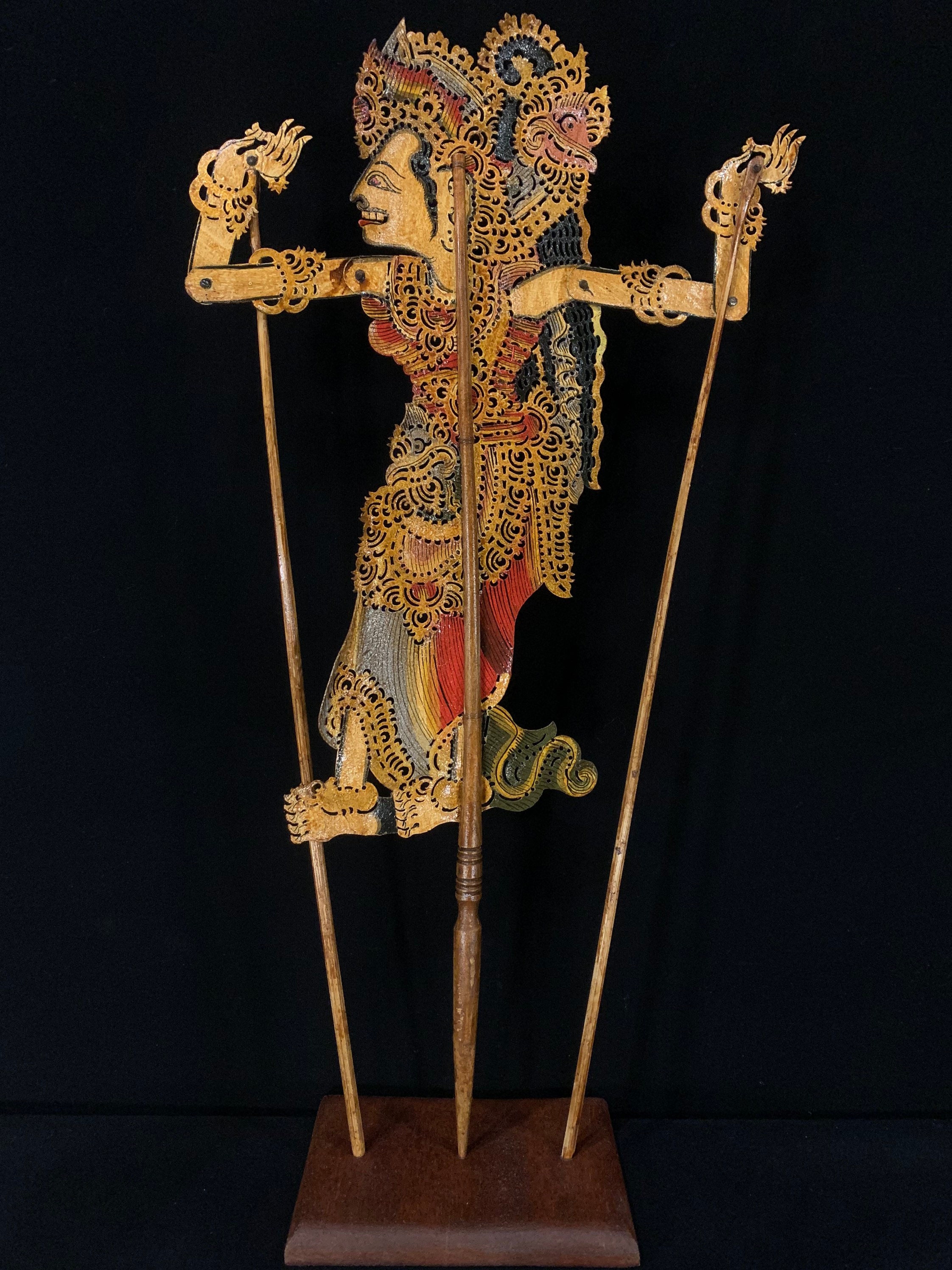 Vintage Indonesian Puppets, Wayang Kulit, Balinese Wayang, Puppets ...