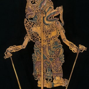 Ganesha Puppets Wayang Kulit Puppets Shadow Antique - Etsy