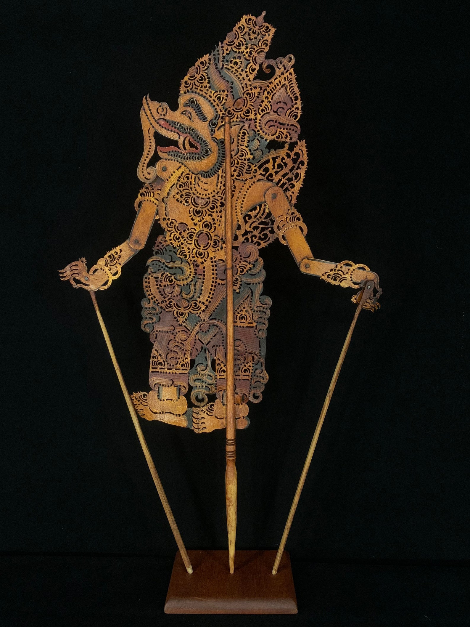 Ganesha Puppets Wayang Kulit Puppets Shadow Antique - Etsy