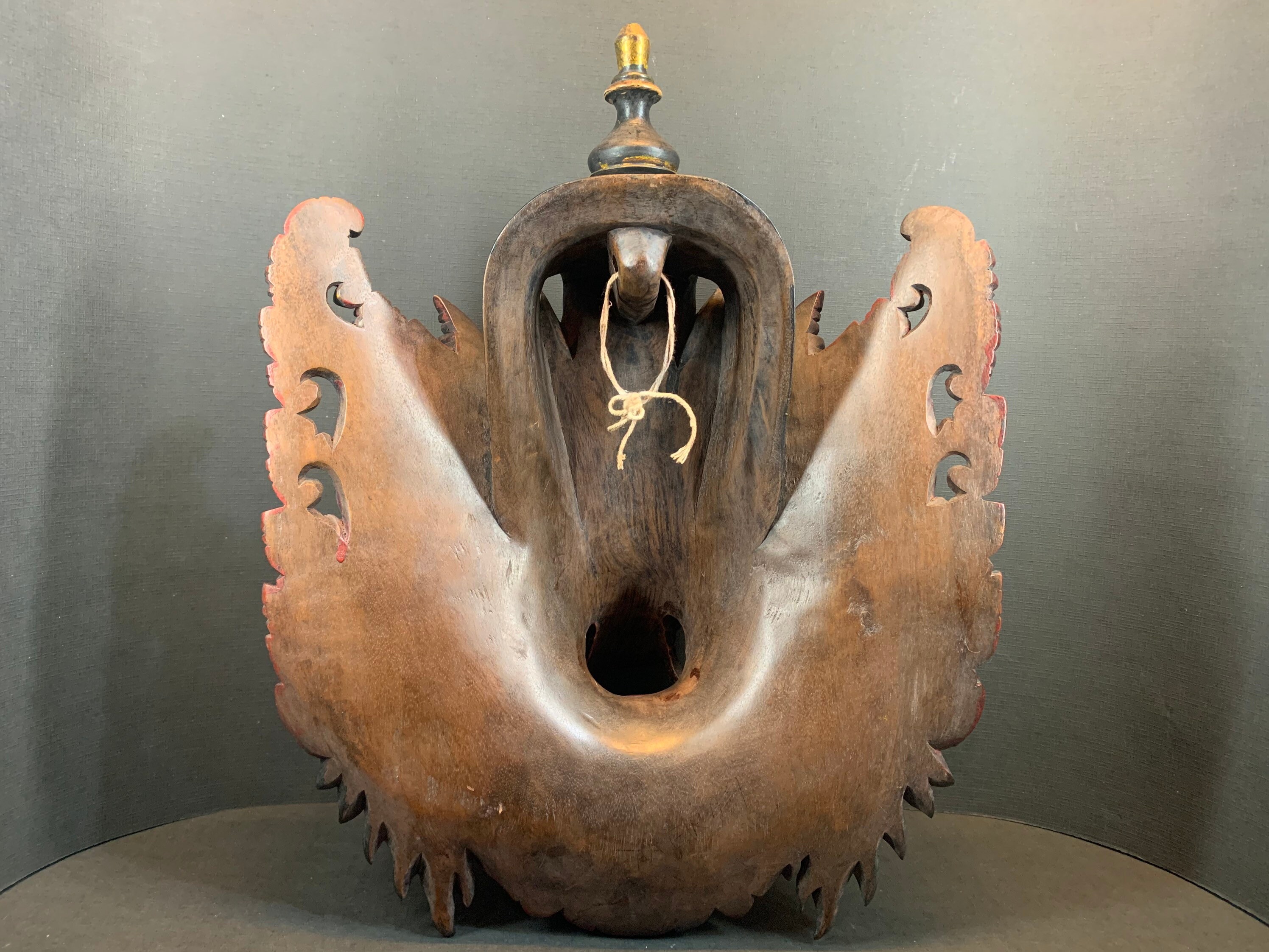 HUGE Rahwana Wooden Mask Ravana Bali Mask Hand Carving Vintage - Etsy