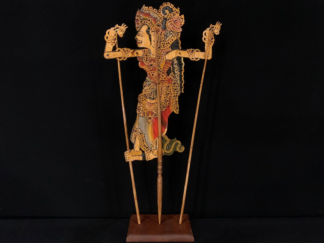 Vintage Indonesian Puppets, Wayang Kulit, Balinese Wayang, Puppets ...