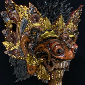 Rangda Bali Mask Calonarang Balinese Mythology Demon Queen - Etsy