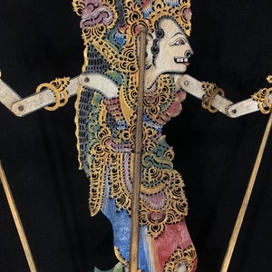 Vintage Indonesian Puppets Wayang Kulit Balinese Wayang | Etsy
