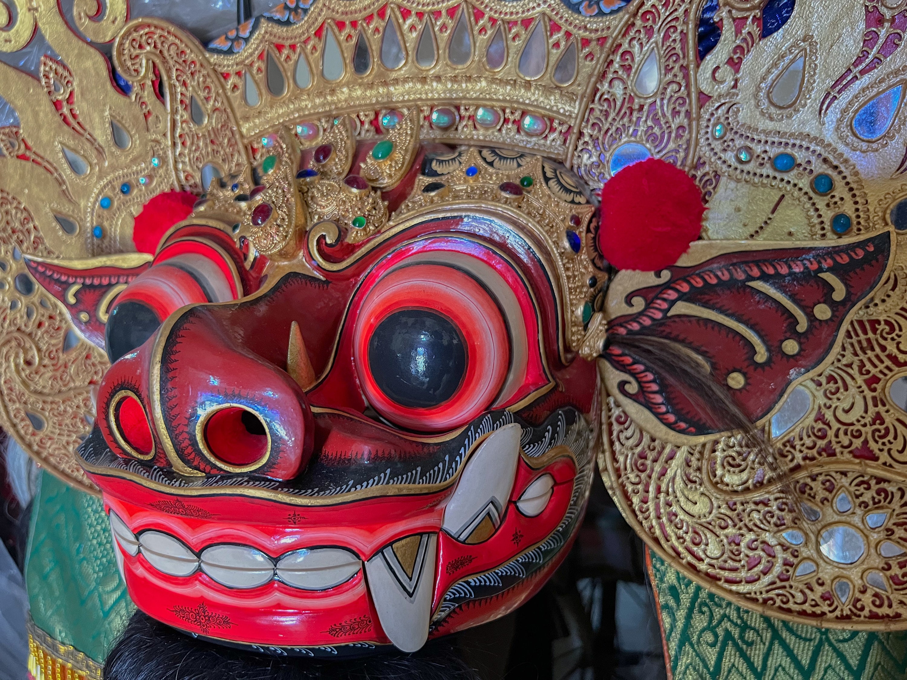 Barong Bali Mask Calonarang Balinese Mythology Balinese Wood Mask ...