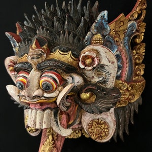 Rangda Bali Mask Calonarang Balinese Mythology Demon Queen Balinese ...