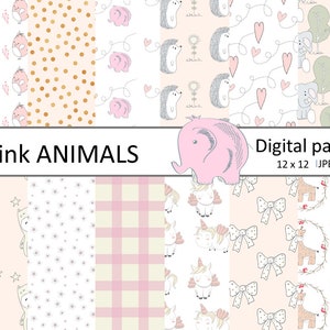 Digital Paper Printable Cupcake Collage Pack Print at - Etsy