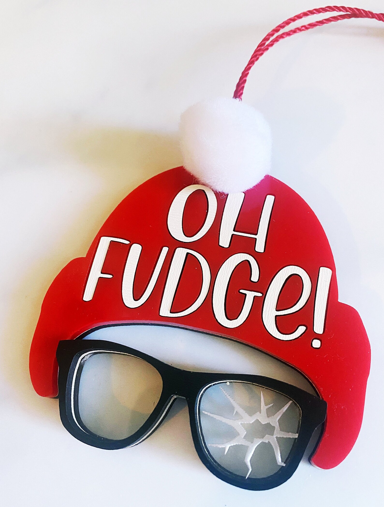 Oh Fudge A Christmas Story Inspired Ornament Christmas - Etsy