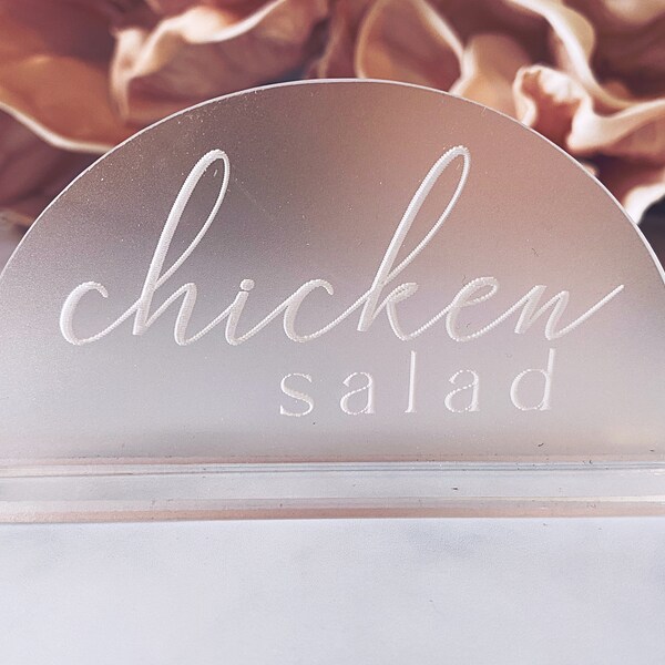 Wedding Food Signs - Etsy