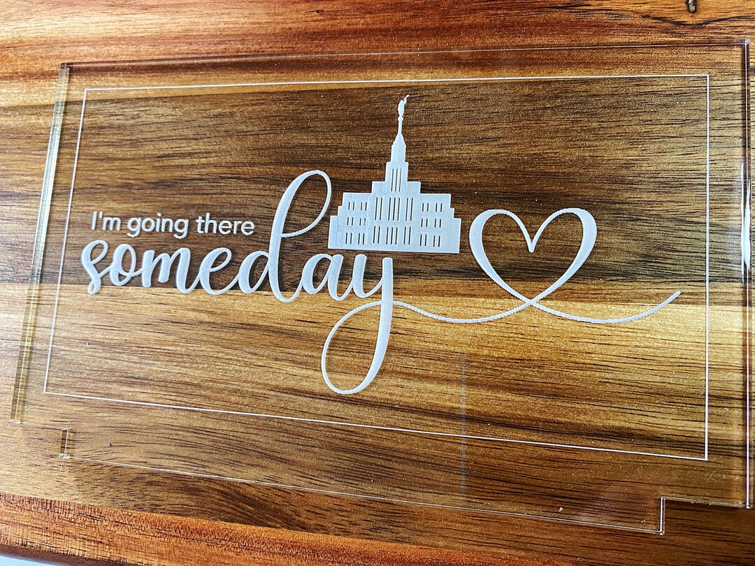 LDS Temple - Baptism Gift - Temple - I Love to See the Temple ...