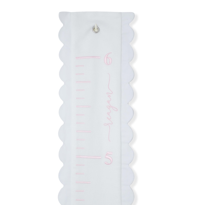 Embroidered Growth Chart, Kids Room Decor, Personalized Growth Chart ...