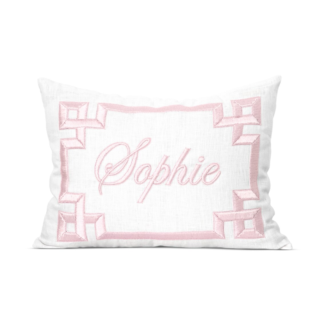 Personalized Pillow Cover | Linen Pillow Case | Name Embroidered Pillow ...