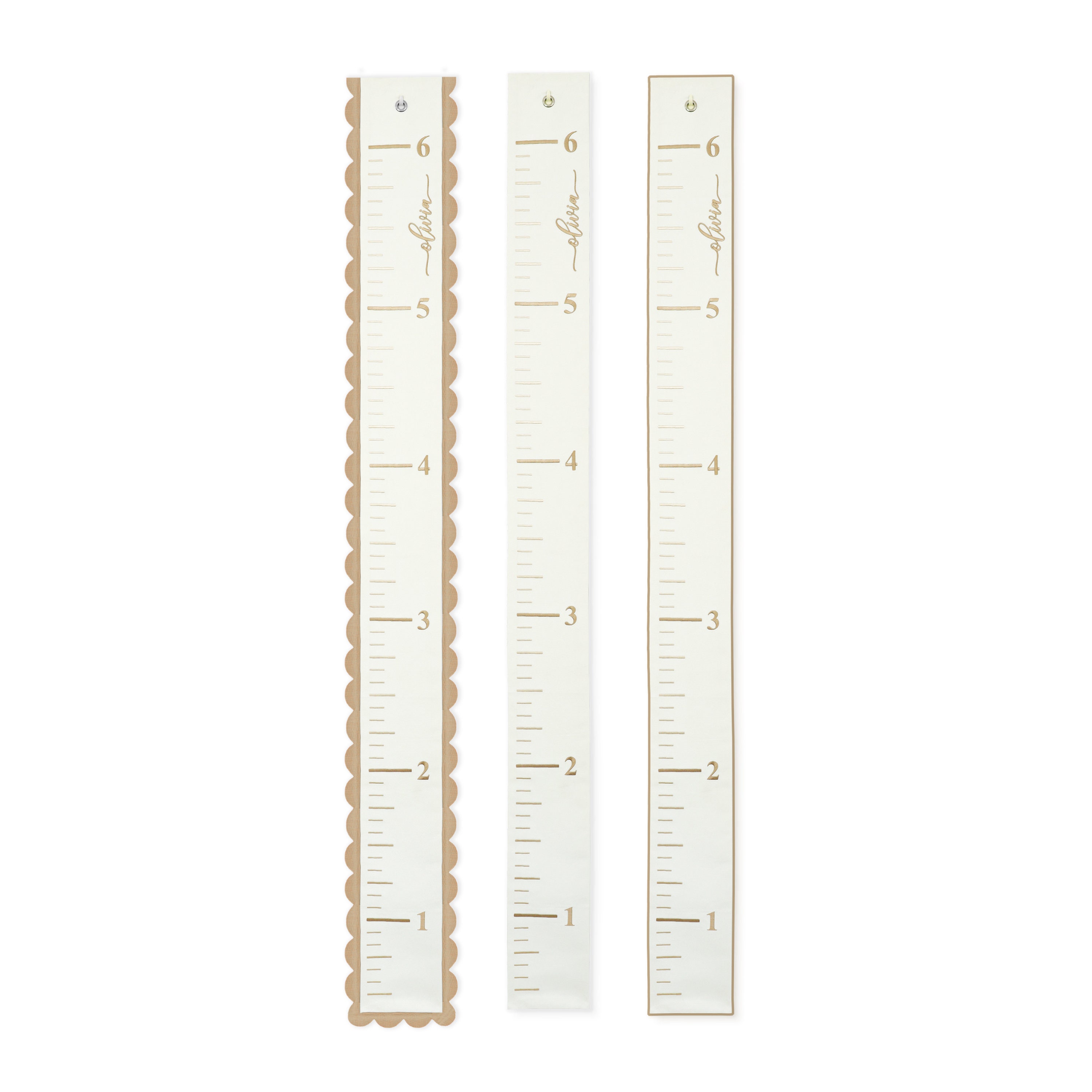 Embroidered Fabric Growth Chart, Personalized Growth Chart, Baby Name ...