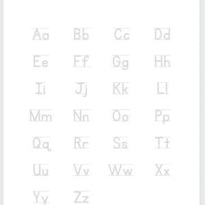 Children Writing Spanish Alphabet ABC Tracing Letters | Etsy