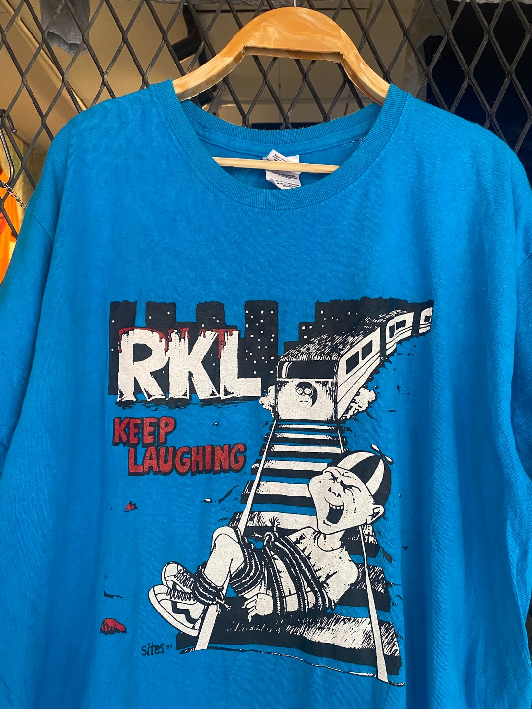 Rare RKL American Punk Band T Shirt Keep Laughing Album Tee - Etsy