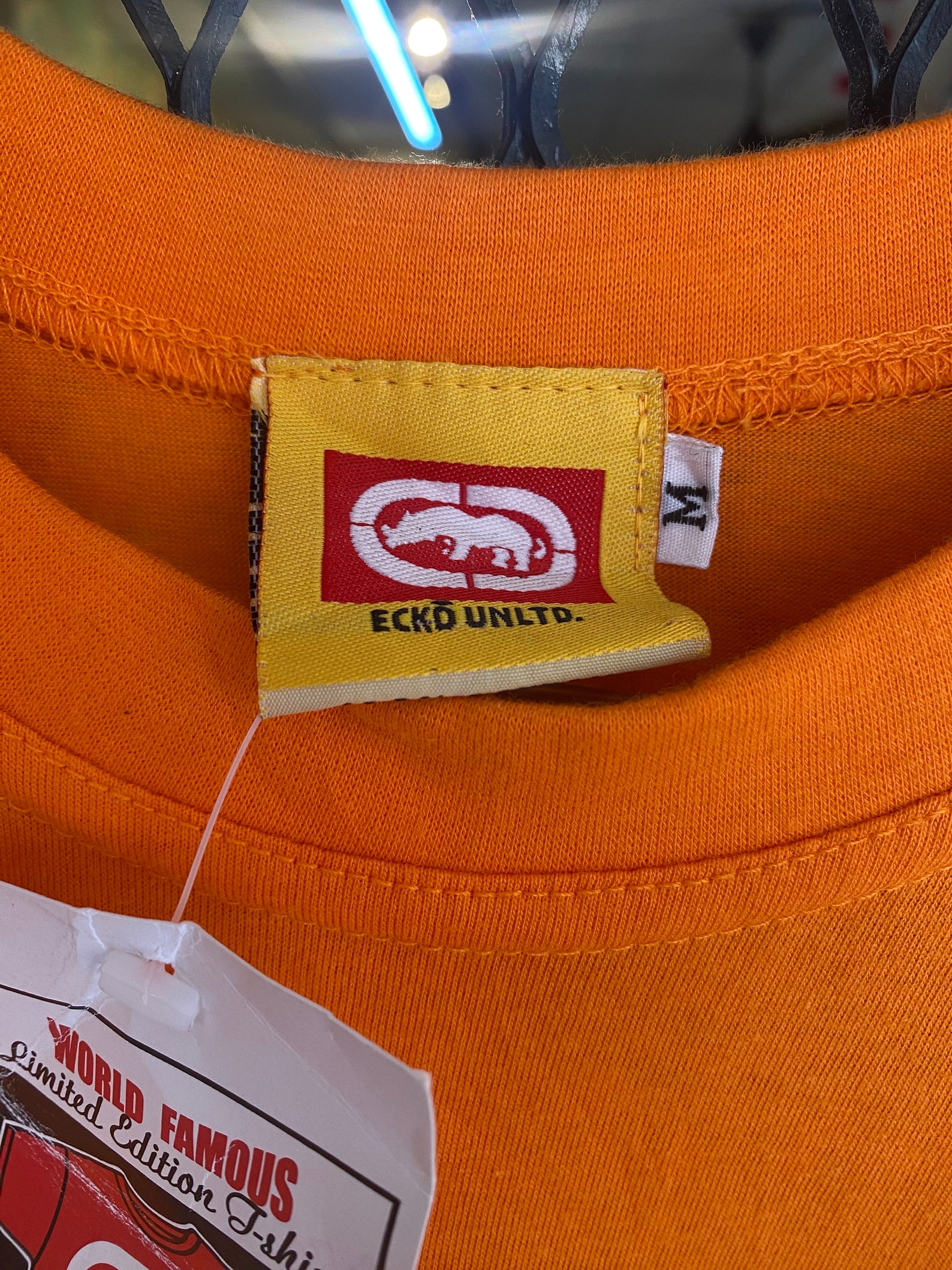 Vtg Late 90s Ecko Unlimited NOS T Shirt Ecko Team Racing Single Stitch ...