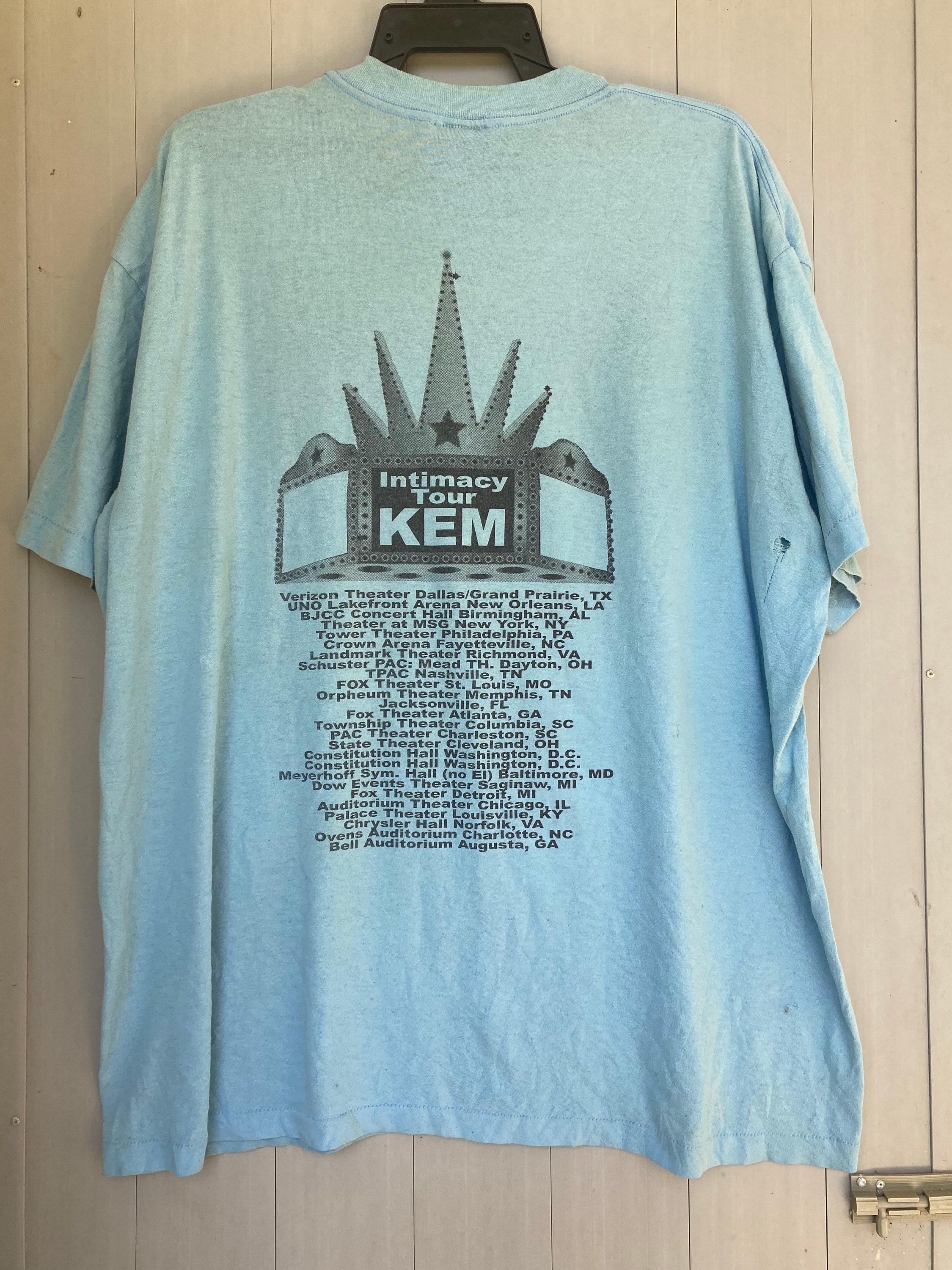 Vtg 90s Kem the Intimacy Tour T Shirt / Soul / R&B / Jazz - Etsy
