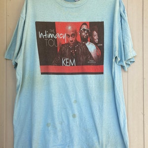 Vtg 90s Kem the Intimacy Tour T Shirt / Soul / R&B / Jazz - Etsy