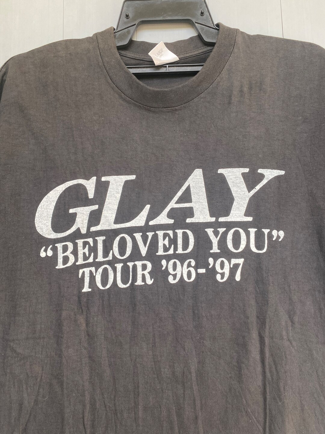 Vtg 90s Japanese Power Pop Band GLAY Tour T Shirt - Etsy
