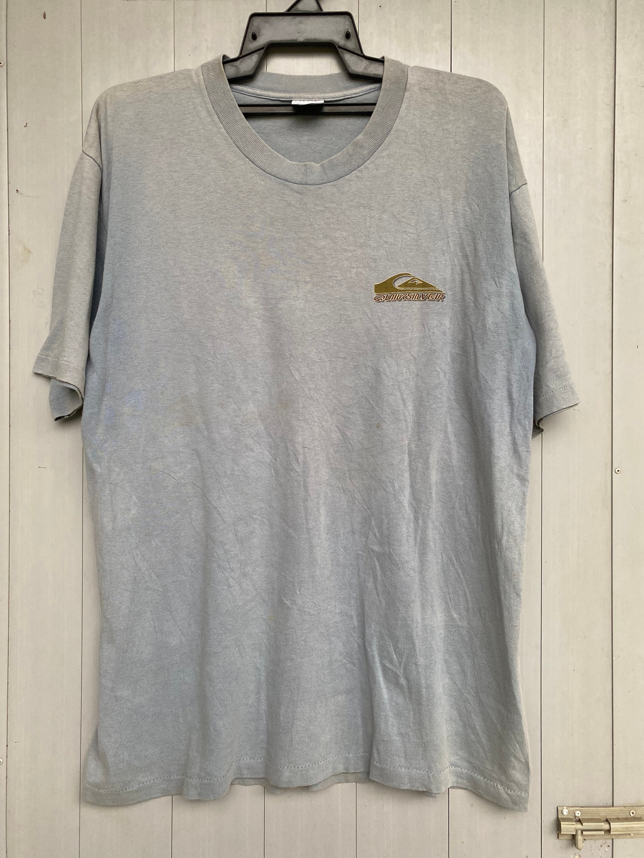 Vtg 90s Quicksilver OG Logo Graphic T Shirt - Etsy