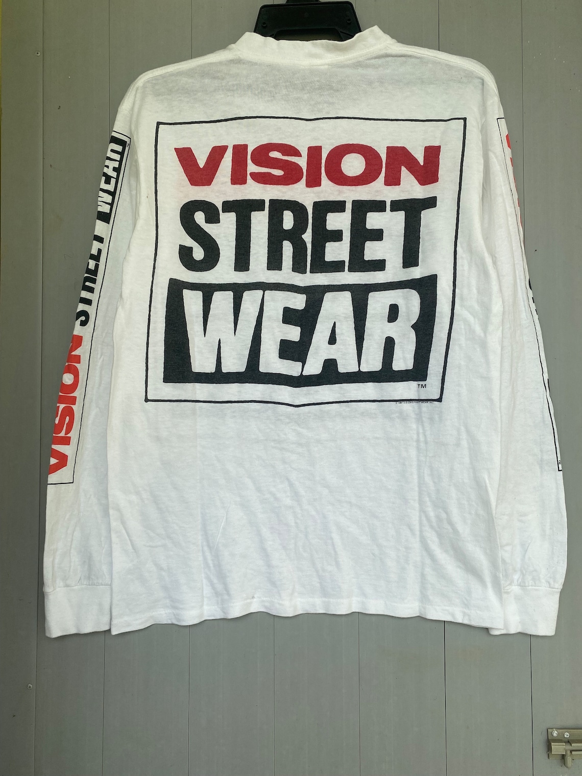 Vtg 1987 80s Vision Street Wear Skateboard T Shirt / Zorlac / Thrasher ...