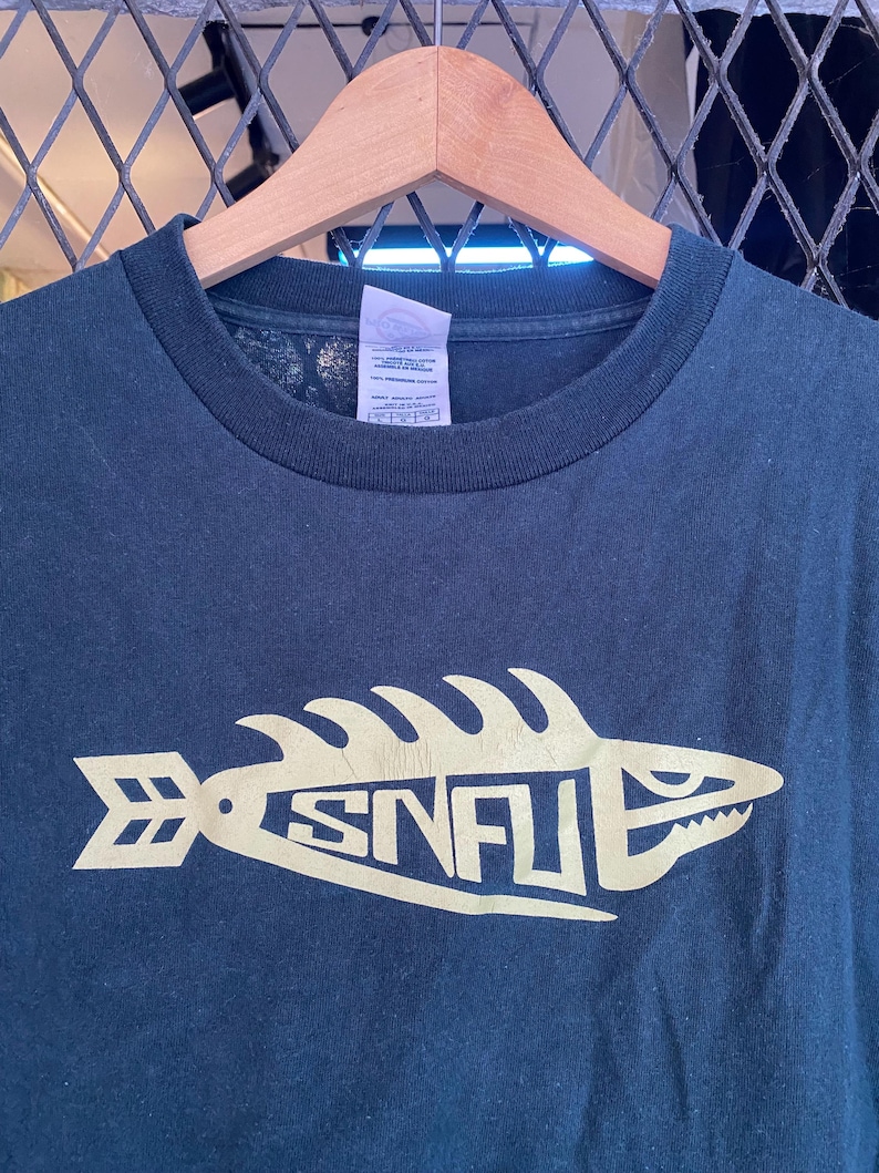 Rare SNFU Band Rake Promo T Shirt - Etsy