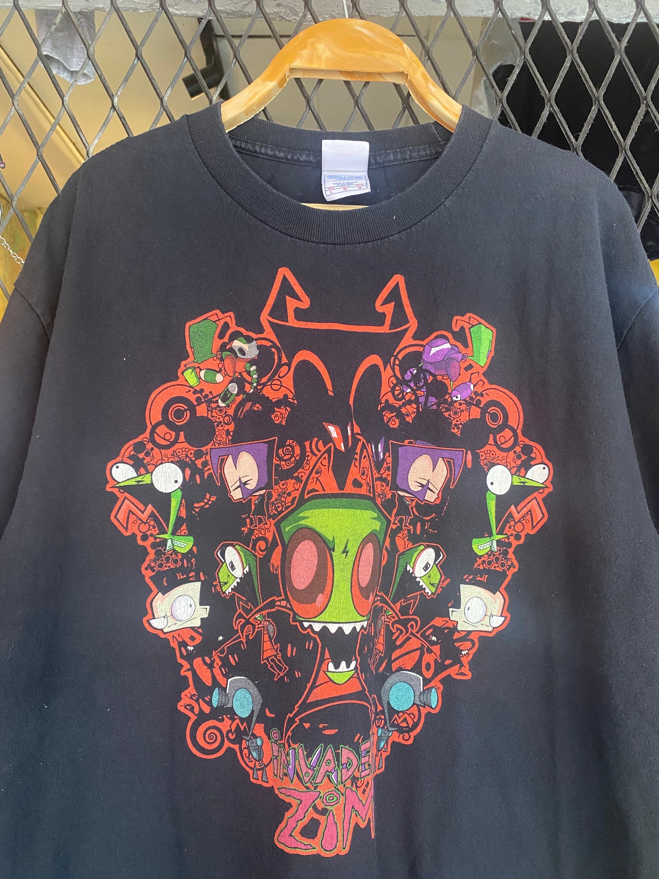 Vtg Nickelodeon Invader Zim T Shirt Cartoon Tee - Etsy