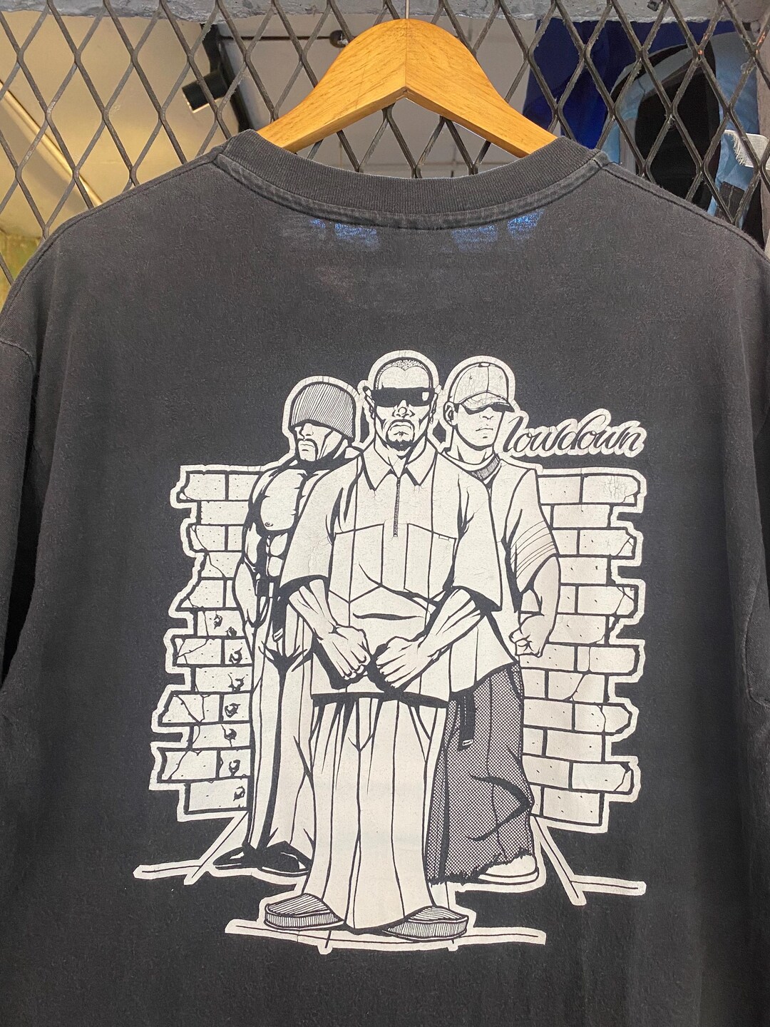 Vtg 90s Lowdown Graffiti Style Graphic Hip Hop Gangsters T Shirt - Etsy