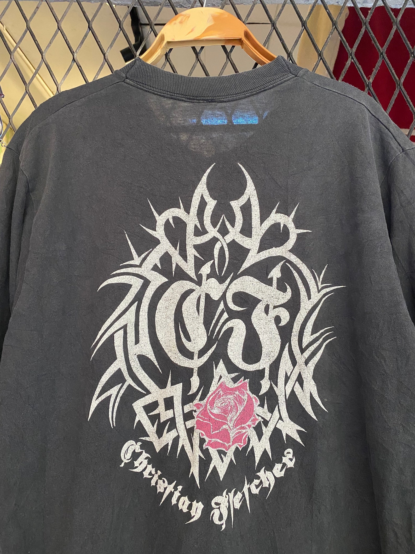Vtg 90s Christian Fletcher Graphiti Art T Shirt - Etsy