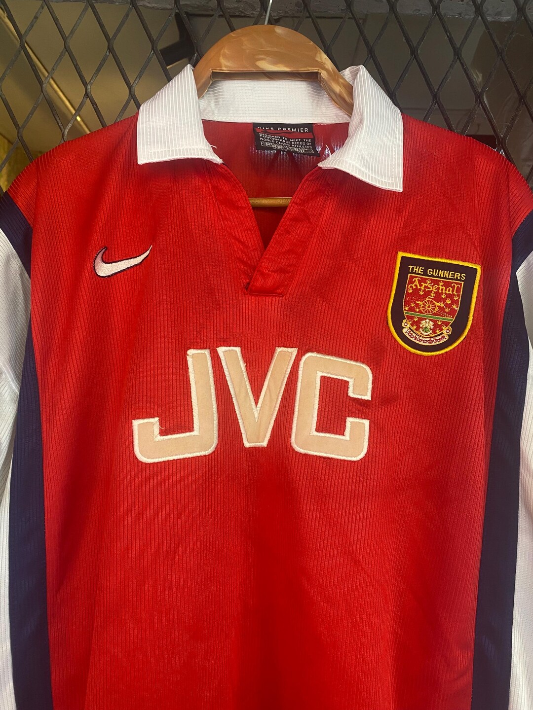 Rare Arsenal Home Jesey 98-99 Premier League - Etsy