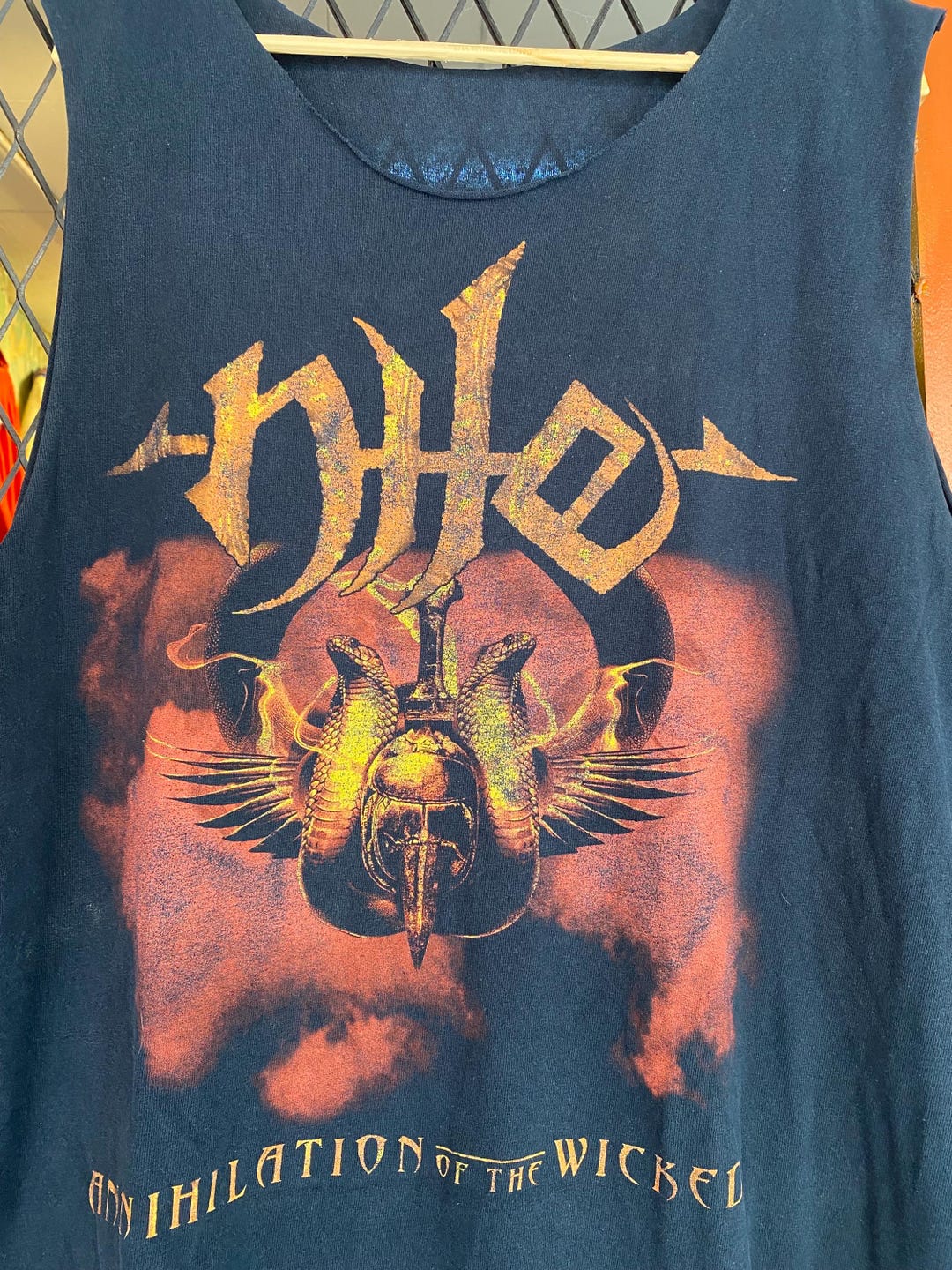 Rare Nile Annihilation of the Wicked 2006 Tour Shirt Sz XL - Etsy