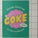 Please Don't Do Coke in the Bathroom Digital Wall Print, Retro Wall Art ...